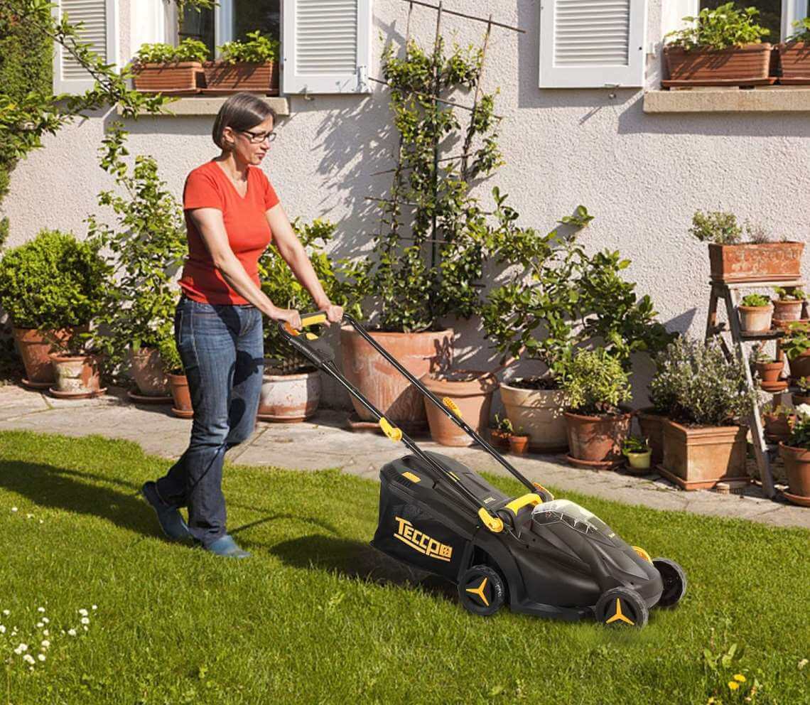 Notre avis sur la Tondeuse Électrique Teccpo TDLM01G
